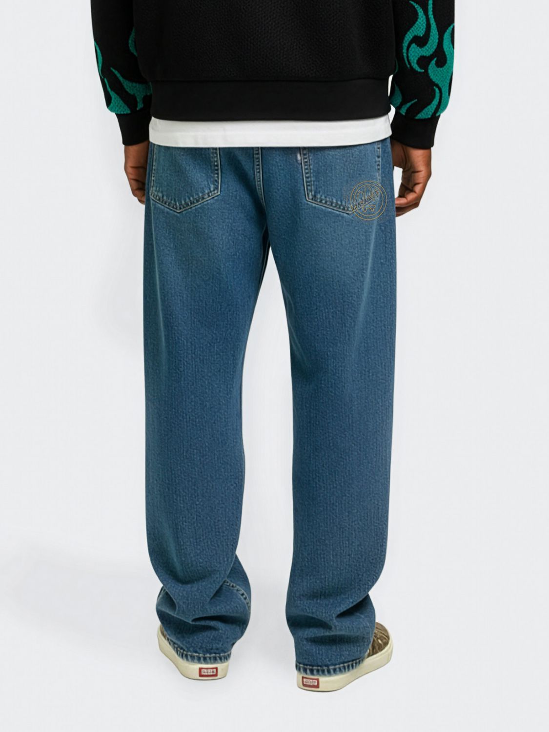 BARROW Barrow Patch-Pocket Jeans